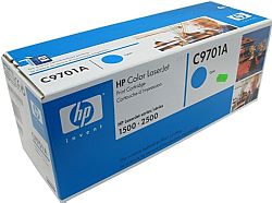 HP C9701A (121A) CYAN TONER for 1500, 2500 ORIGINAL